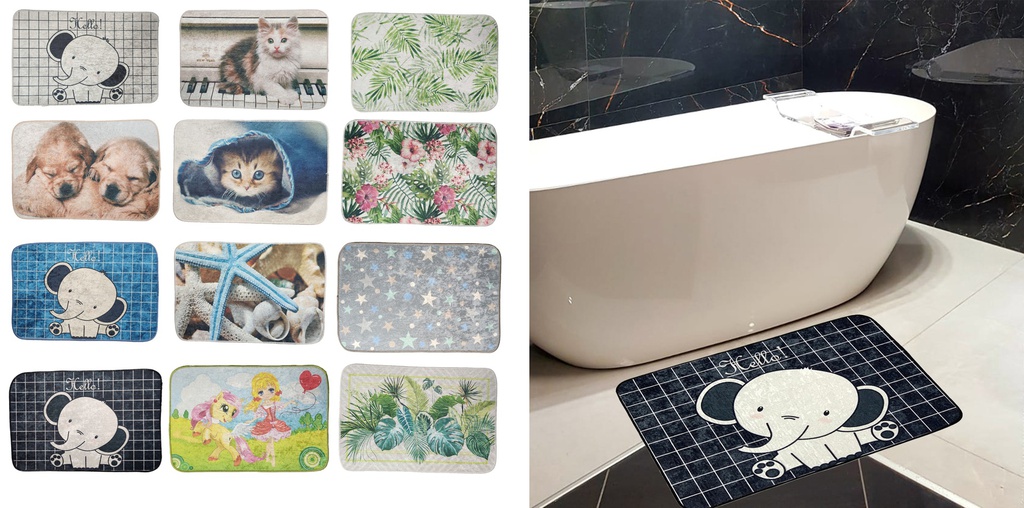 [BT010] 600gsm Digital Mat, Mixed Color (25 pc/ctn) | Uniware B2B ...
